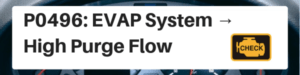 Ford Escape P0496 OBDII Code Diagnosis | Drivetrain Resource