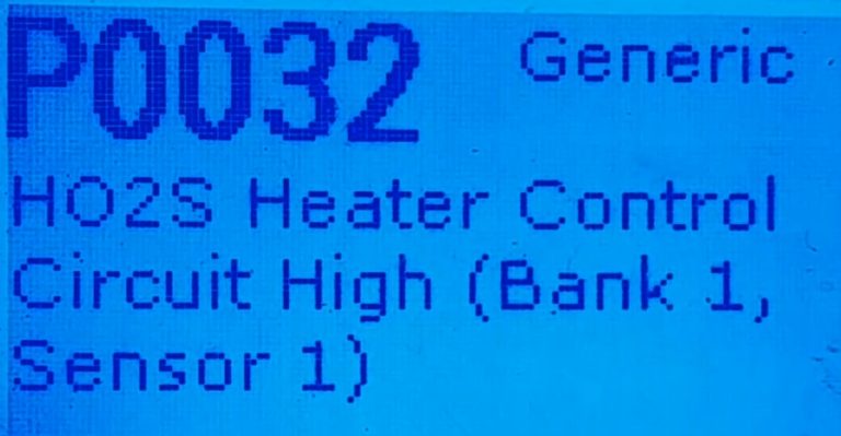 P0032 OBDII Code: Meaning, Causes, + Diagnosis | Drivetrain Resource