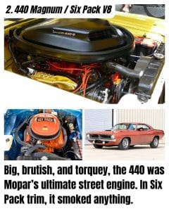 The Top 20 Best MOPAR Engines Ever Made | Drivetrain Resource