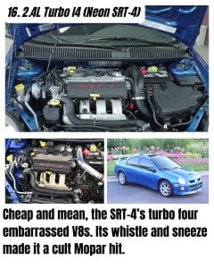 The Top 20 Best MOPAR Engines Ever Made | Drivetrain Resource